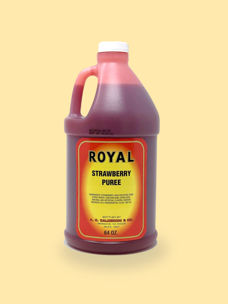 ROYAL Strawberry Puree – A.C. CALDERONI